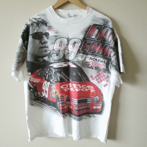 Delta | Shirts | Carls Edward Nascar Roush Tee By Delta Apparel Xl ...